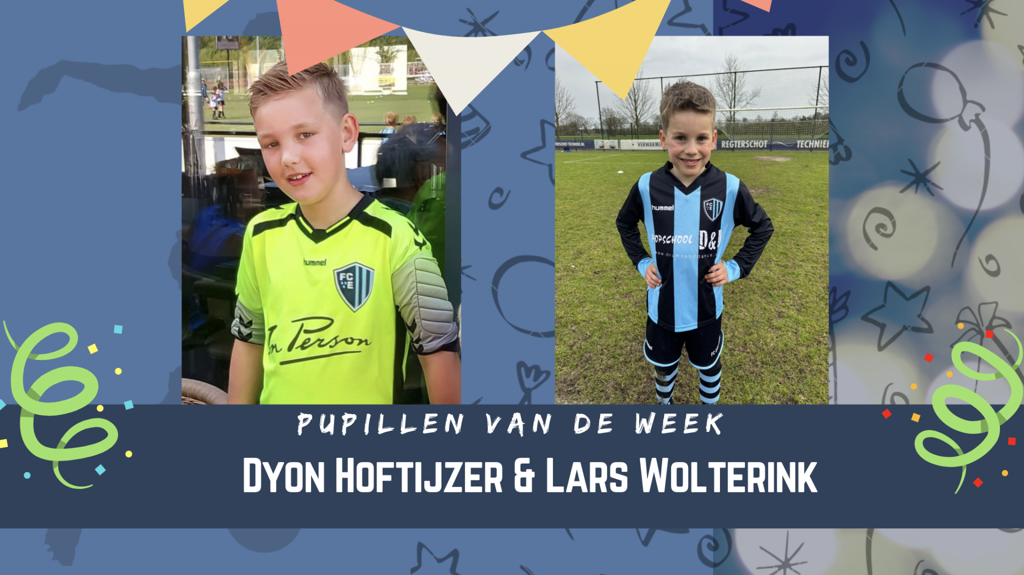 Pupillen van de Week: Dyon Hoftijzer & Lars Wolterink | FC Eibergen