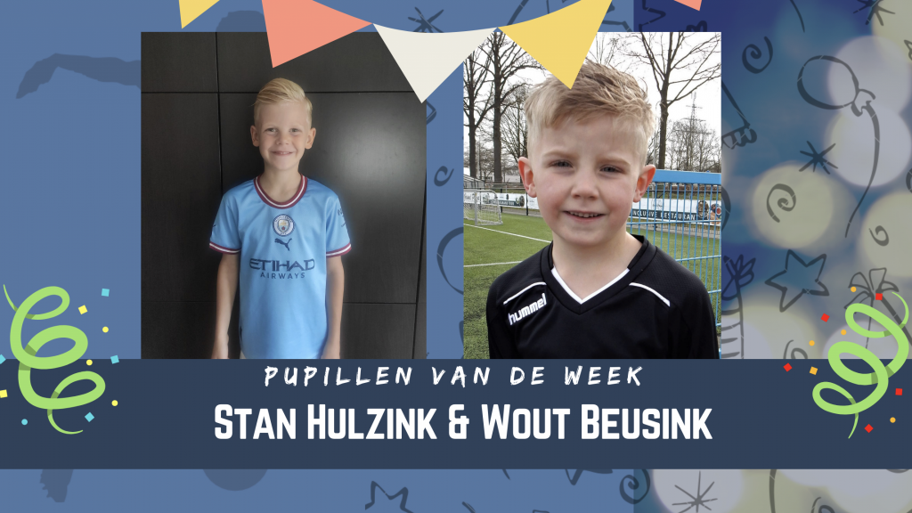 Pupillen van de Week: Stan Hulzink & Wout Beusink | FC Eibergen